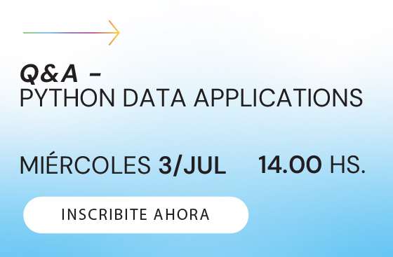 TIC – cursos – Python Data Applications | Innovacion